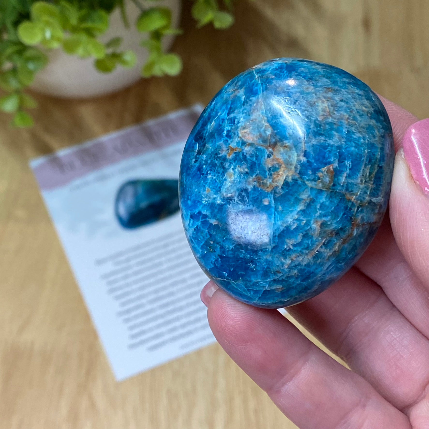 Healing Properties of Blue Apatite | Moon Pebbles Australia
