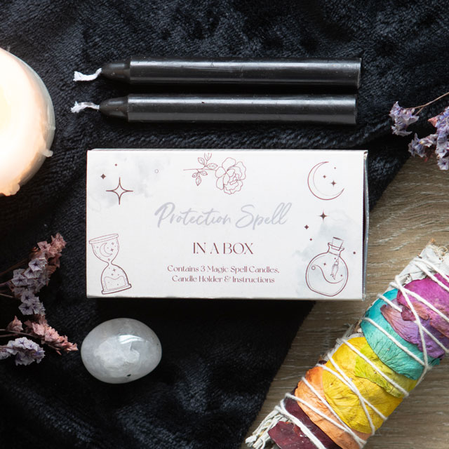 Crystal Candles – Moon Pebbles